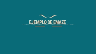 Ejemplo de emaze at emaze Presentation