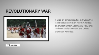 Revolutionary war at emaze Presentation