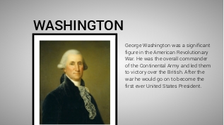 American Revolution at emaze Presentation