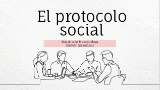 El protocolo social at emaze Presentation