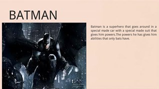 batman at emaze Presentation