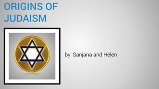 Origins of Judaism at emaze Presentation