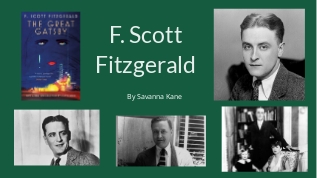 F. Scott Fitzgerald at emaze Presentation