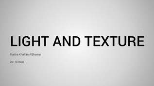 light and texture at emaze Presentation