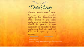 Data Storage at emaze Presentation