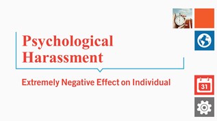 Psychological harassment at emaze Presentation