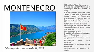 montenegro at emaze Presentation