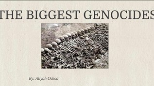 The Biggest Genocides at emaze Presentation