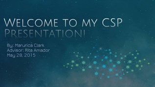 Welcome to my CSP at emaze Presentation
