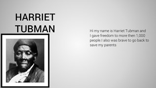 Harriet Tubman at emaze Presentation