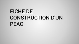 Fiche de PEAC at emaze Presentation