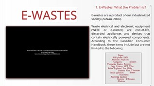 Problem: E-Waste at emaze Presentation