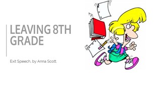 Exit Speech at emaze Presentation