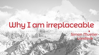 Why I am irreplaceable at emaze Presentation