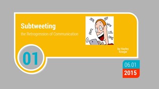 subtweeting at emaze Presentation