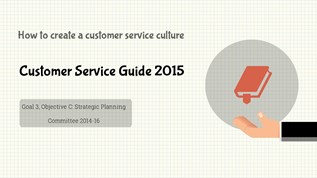 Customer Service Guide Intro at emaze Presentation