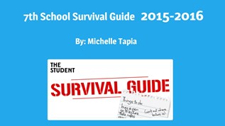 7th Grade School Survival at emaze Presentation