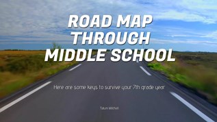 Road Map through middle school at emaze Presentation