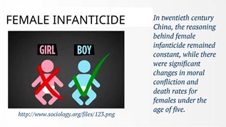 Female Infanticide at emaze Presentation