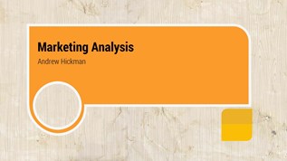 Marketing Analysis at emaze Presentation