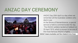ANZAC Day Importance at emaze Presentation