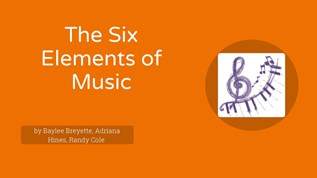 The Elements of Music at emaze Presentation