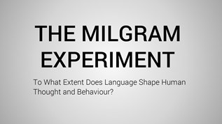 Milgram experiment at emaze Presentation