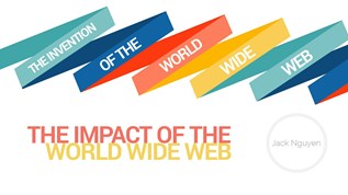 The Invention of the World Wide Web at emaze Presentation
