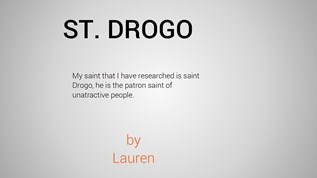 SAINTS PRESENTATION at emaze Presentation