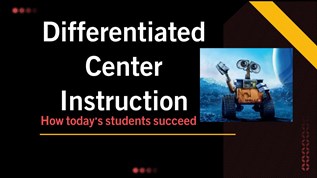 Differentiated Center Instruction at emaze Presentation