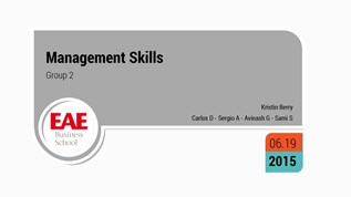Kopp- Management Skills at emaze Presentation