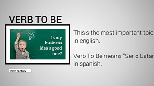 Verb To Be at emaze Presentation