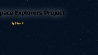 Space Explorers at emaze Presentation