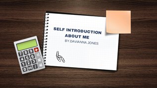 self introduction at emaze Presentation