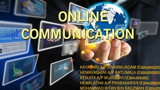 ONLINE COMMUNICATION at emaze Presentation