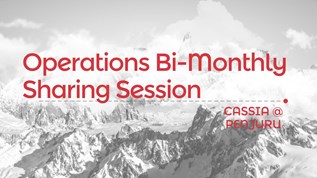 Operations Bi-Monthly Ops Sharing at emaze Presentation