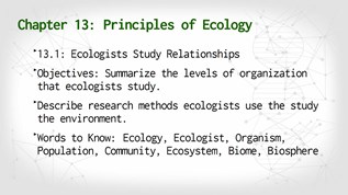 Principles of Ecology Notes.pptx at emaze Presentation