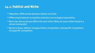 Habitat and Niche Notes.pptx at emaze Presentation