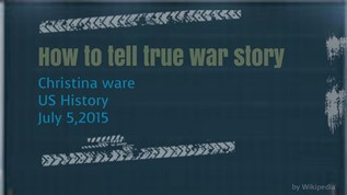 How to tell true war at emaze Presentation