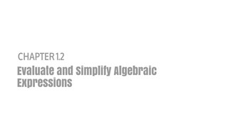 Algebra 2 - Chapter 1.2.pptx at emaze Presentation