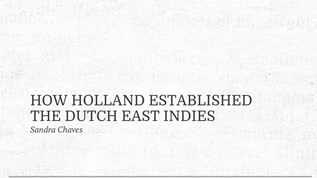 Dutch East Indies.pptx at emaze Presentation