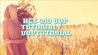 HCS 430 UOP TUTORIAL Uoptutorial at emaze Presentation