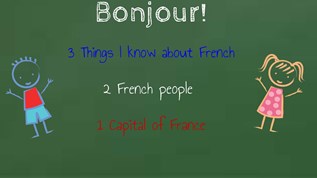 Bonjour! at emaze Presentation