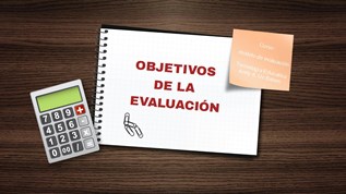 OBJETIVOS DE LA EVALUACIÓN at emaze Presentation