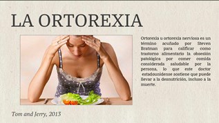 Ortorexia at emaze Presentation