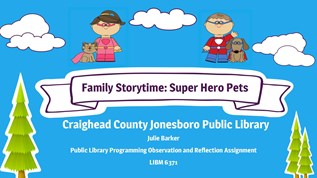 Public Library Programming Observation and Reflection Assignment at ...