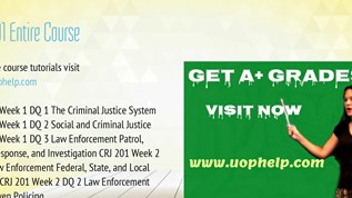 CRJ 201 ASH COURSE TutorialUOPHELP at emaze Presentation