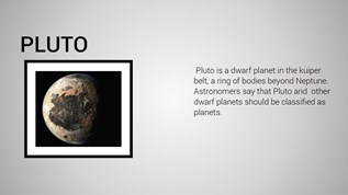 Pluto at emaze Presentation