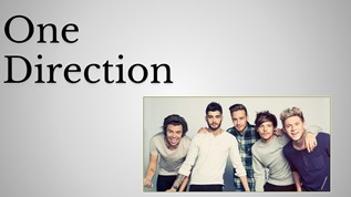 One Direction at emaze Presentation