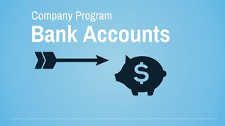 Company Program bank accounts at emaze Presentation